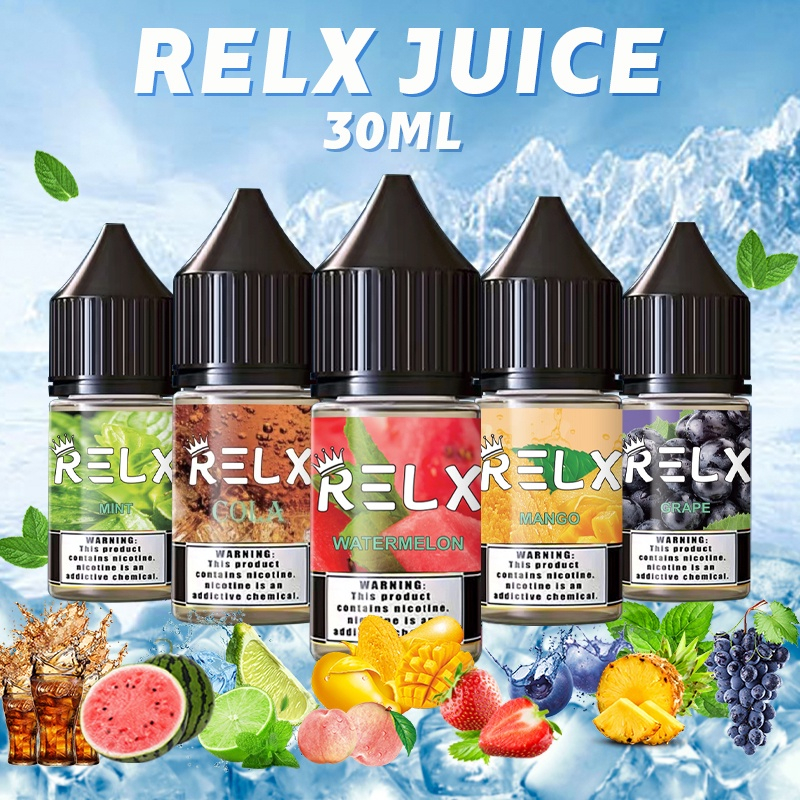 Jual Relx 30ml 30mg - Liquid Salt Nic Fruity Strawberry Burst ...