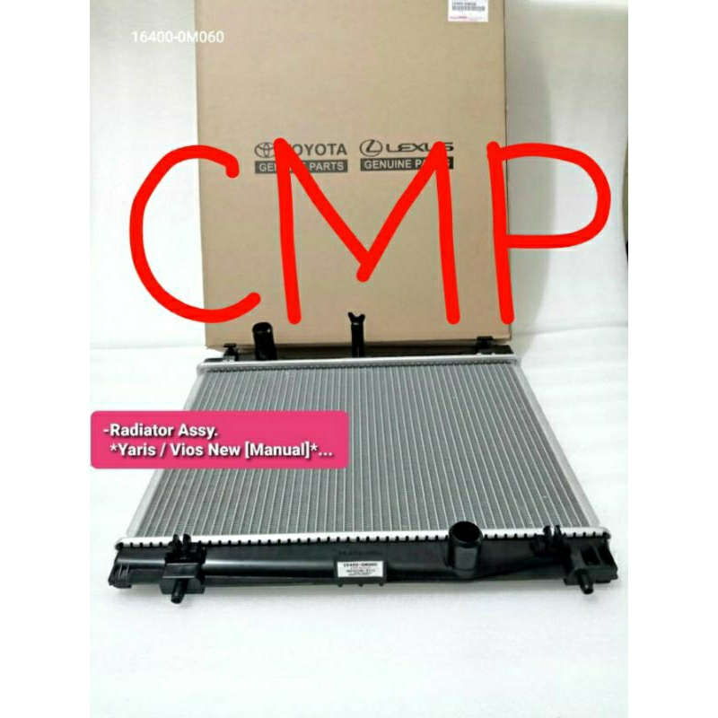 Jual RADIATOR ASSY TOYOTA YARIS / VIOS NEW GEN2 (MANUAL) 16400-0M060 ...