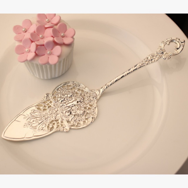 Jual Sendok kue ukir stainless cantik fine product quality premium ...