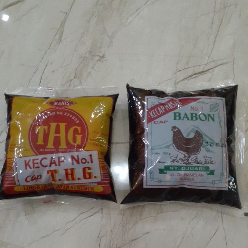 Jual KECAP THG DAN BABON 500 Gram ASLI KUDUS | Shopee Indonesia