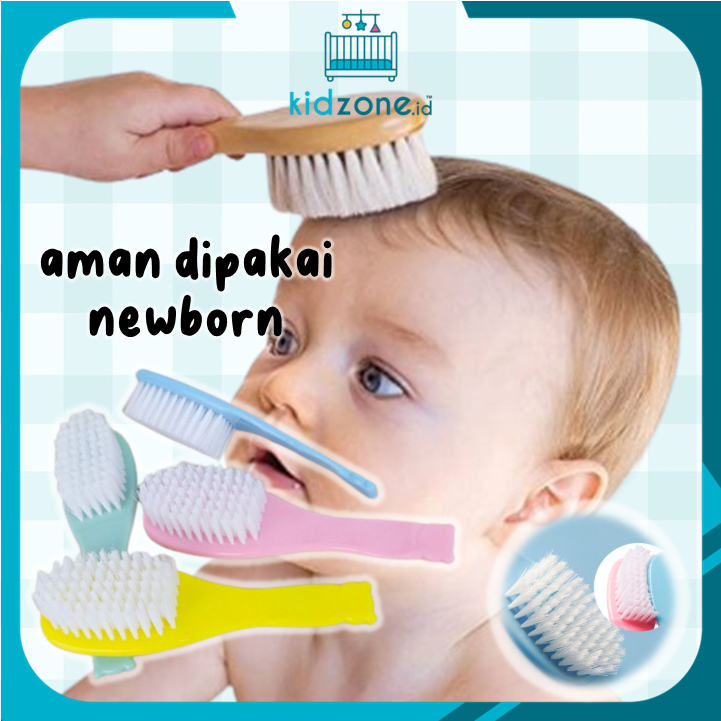 Jual Sisir Sikat Bayi Pijat Mandi Baby Bath / Baby Brush Comb / Sikat ...