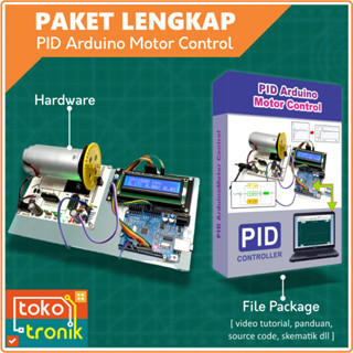 Jual PID Arduino Kontrol Motor DC - Paket Lengkap Belajar Kontrol PID dg Arduino | Shopee Indonesia