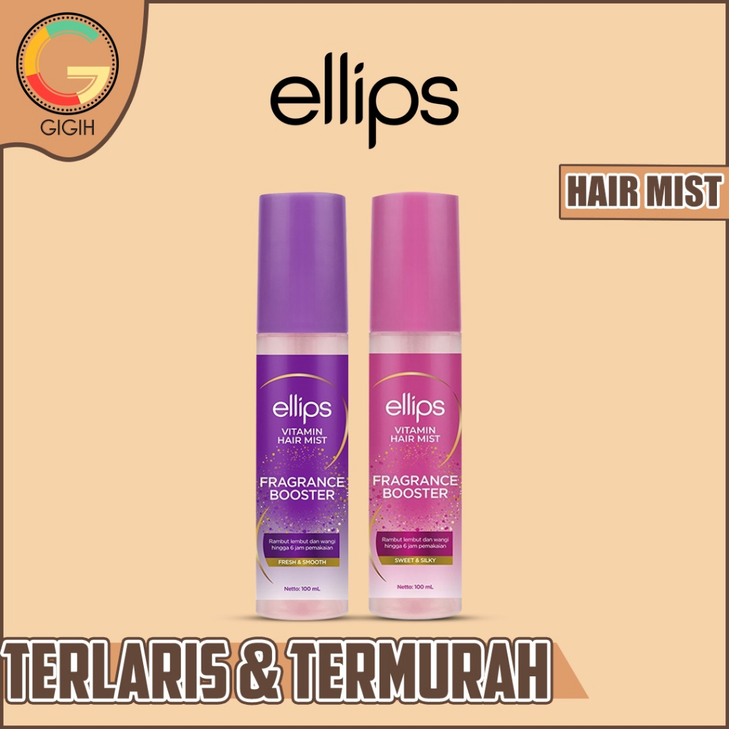 Jual Ellips Vitamin Hair Mist 100ml (Fresh & Smooth / Sweet & Silky ...