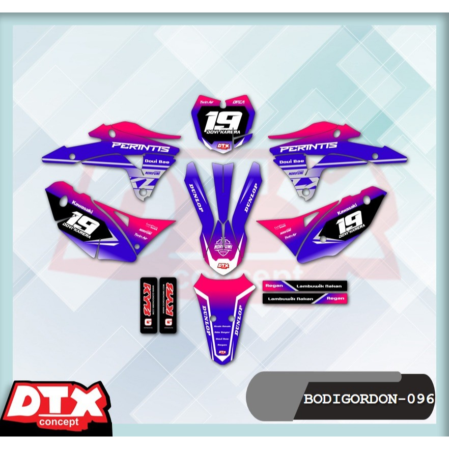 Jual Decal Gordon full body decal gordon decal gordon supermoto stiker ...