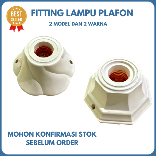Jual Fitting Lampu Plafon , Fitting Lampu | Shopee Indonesia