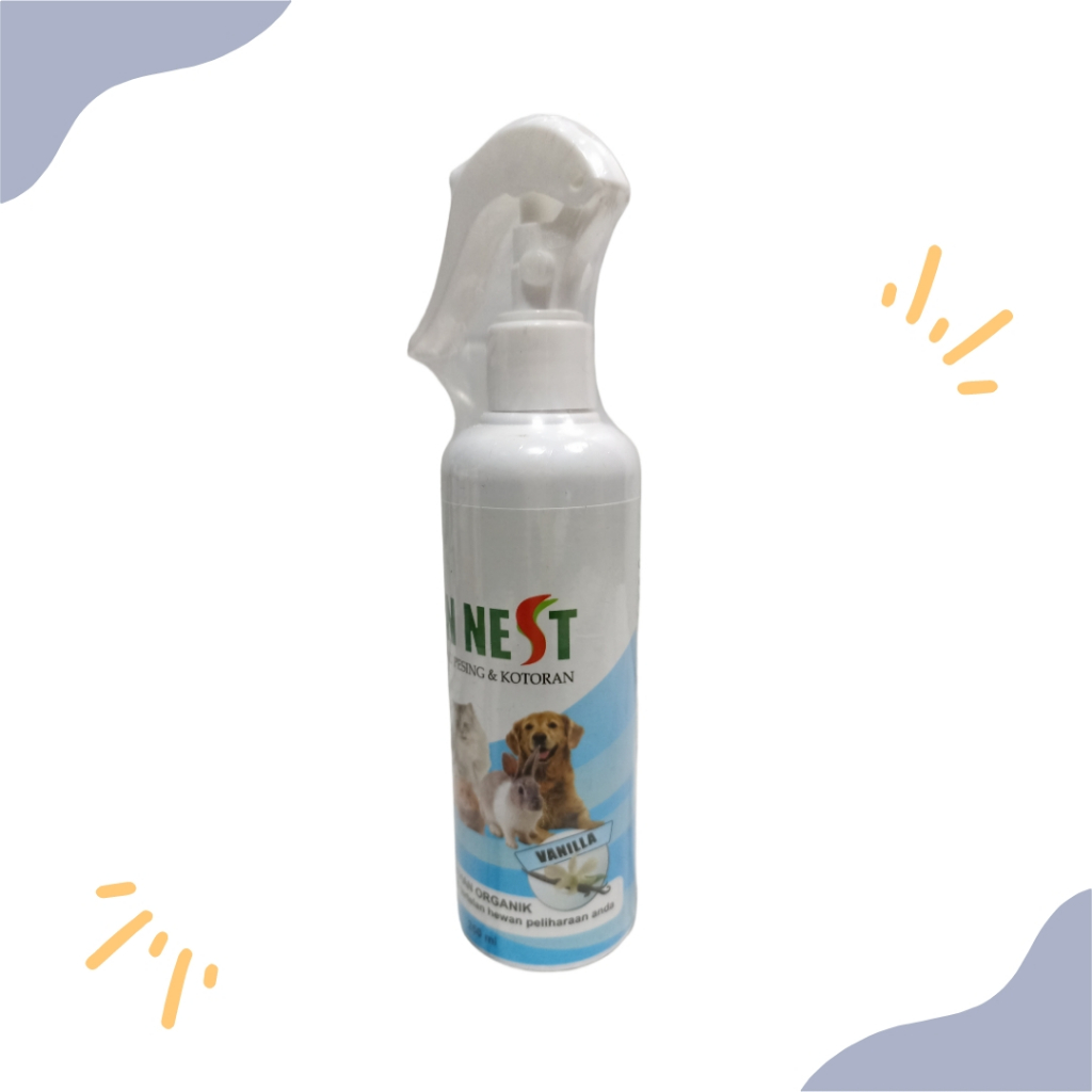 Jual Clean Nest Spray Penghilang Bau Pesing & Kotoran 250ml | Shopee Indonesia