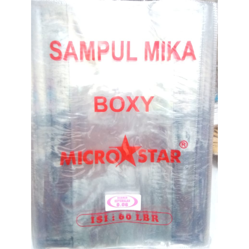 Jual Sampul Plastik Mika Buku Campus/Big Boss Tebal (Merek Random ...
