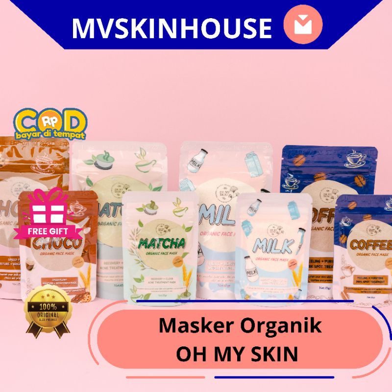 Jual (DIST RESMI) MASKER OH MY SKIN 65gr & 25gr | Shopee Indonesia