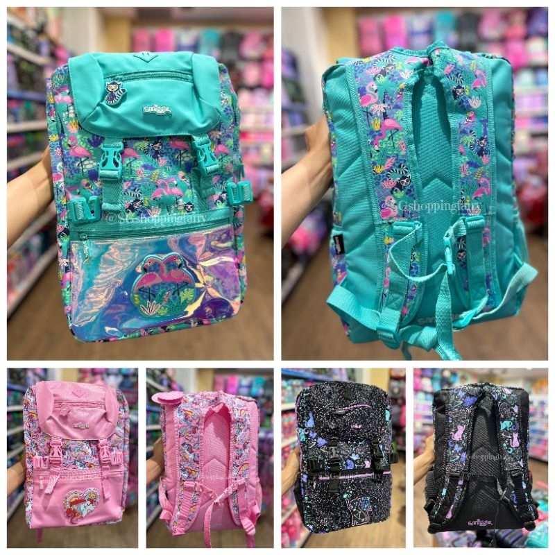 Jual [READY STOCK] Smiggle Wild Side GIRLS Foldover Backpack | Shopee ...
