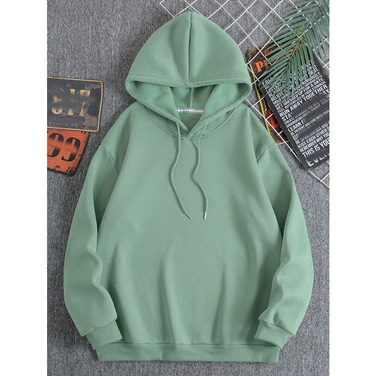 Jual Jaket Hodie Polos Tebal pria / Jacket kece pria Warna Hitam Polos ...