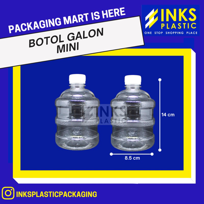 Jual BOTOL GALON MINI 500 ML (10 PCS) | Shopee Indonesia