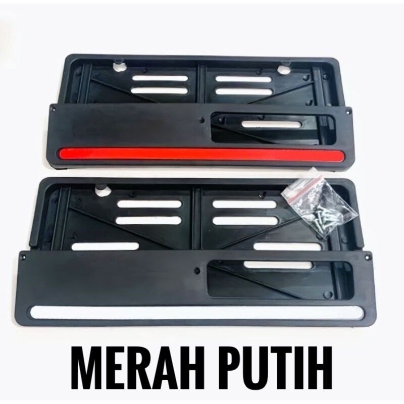 Jual dudukan plat nomor BK motor tempat tatakan plat universal honda ...