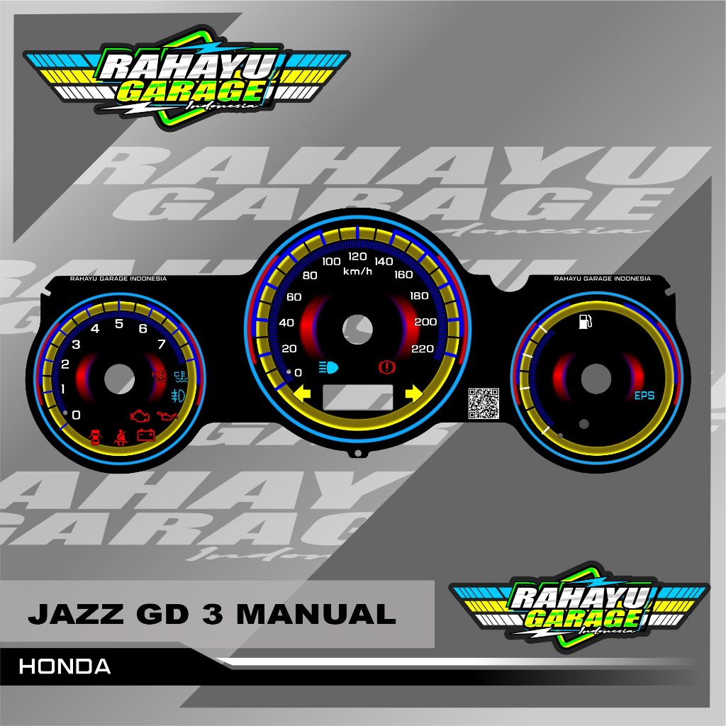 Jual papan speedometer custom honda jaz gd3 panel speedometer custom ...