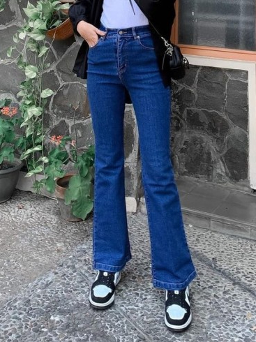 Jual HW Cutbray Jeans Wanita Kekinian Jumbo Size 35-38 BB 70 80 90 ...