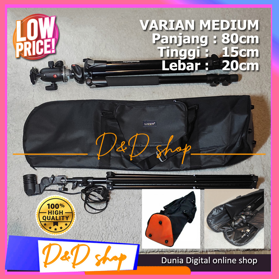 Jual Tas lightstand Besar (bisa 4pcs) /tas lampu studio/TRIPOD MULTI ...