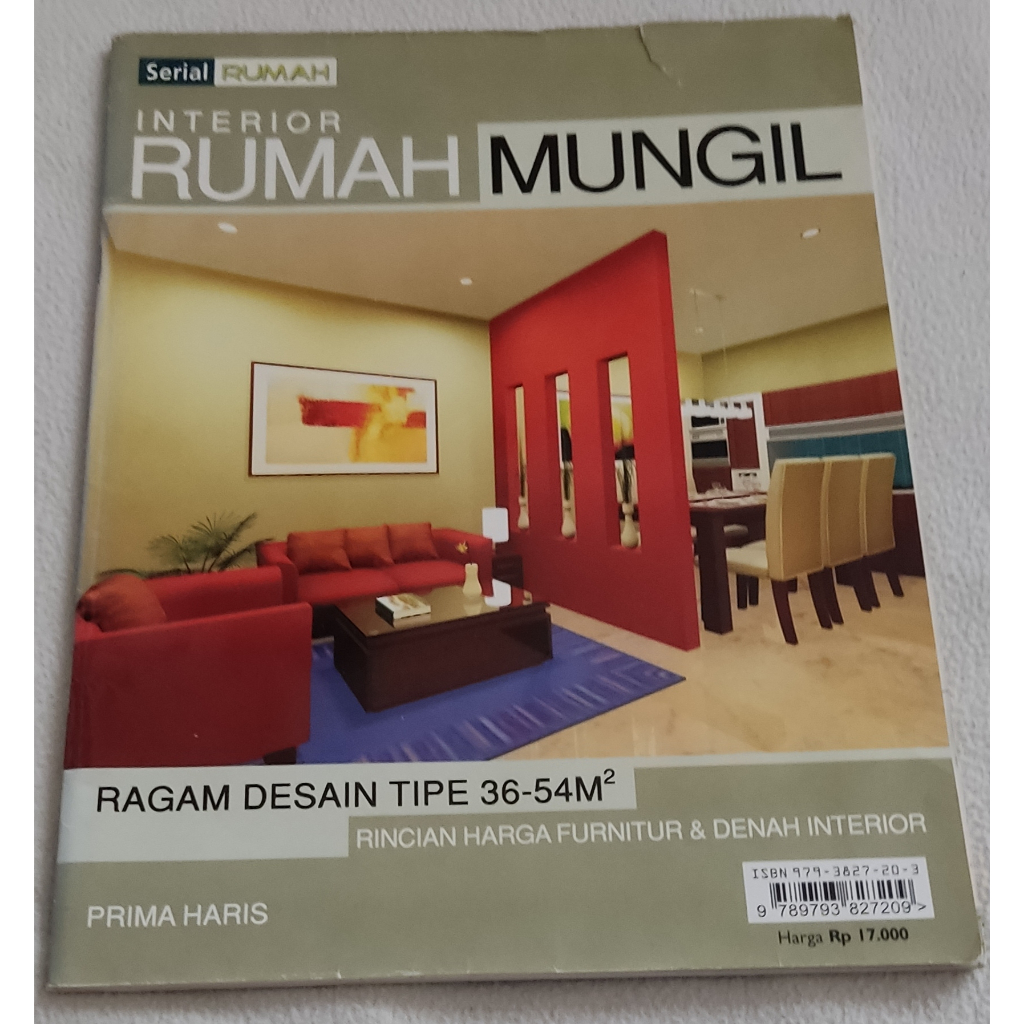 Jual Buku Serial Rumah Majalah Interior Rumah Mungil Ragam Desain tipe ...