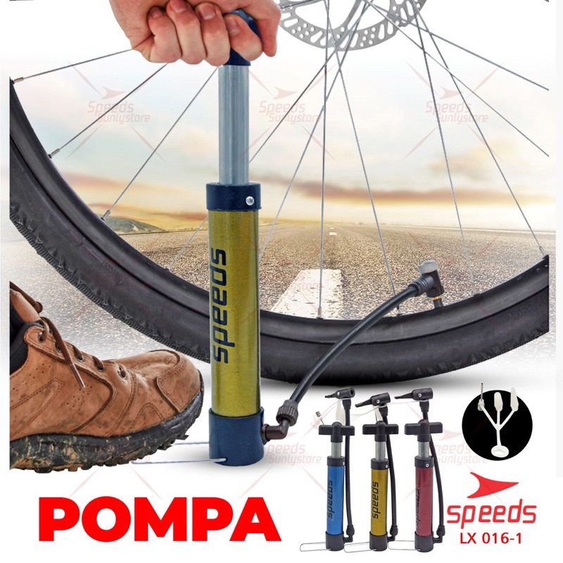 Jual Pompa Angin Mini Pompa Angin Ban Sepeda Pompa Sepeda Portable ...