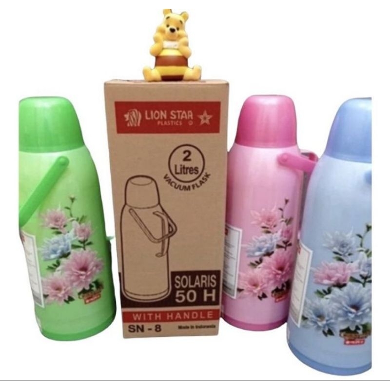Jual TERMOS AIR PANAS LION STAR 2 LITER SOLARIS 50H [ FREE PACKING BUBBLE ] | Shopee Indonesia