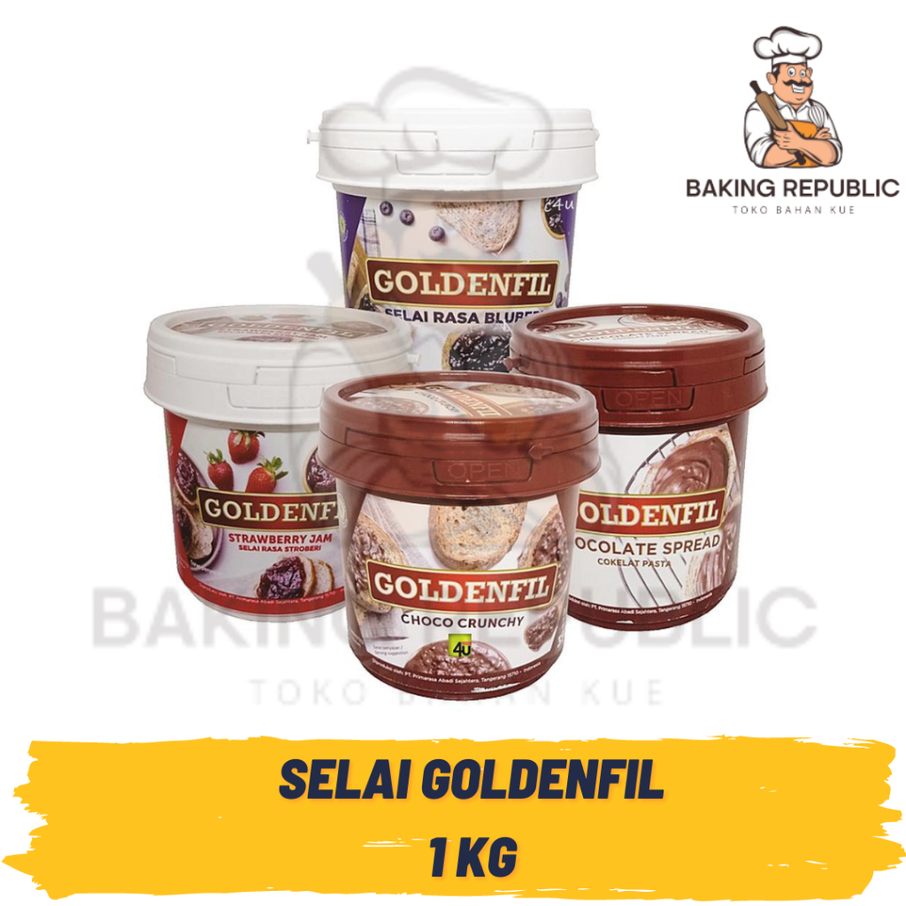 Jual BEST SELLER | SELAI GOLDENFILL | ALL VARIAN RASA LENGKAP | 1KG | 1 ...