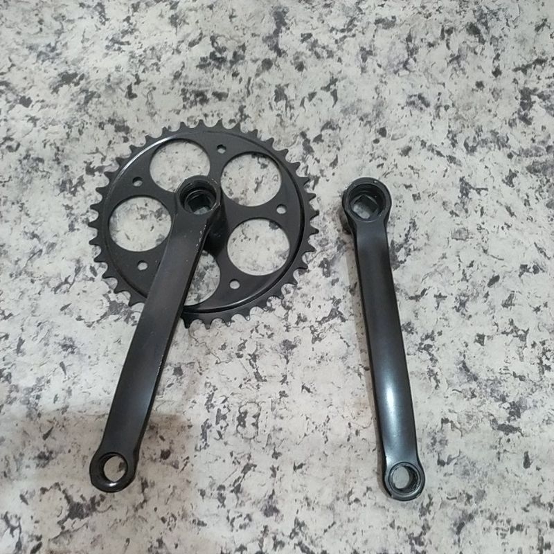 Jual Crank Piringan Sepeda Polygon Sierra 36T Hitam | Shopee Indonesia