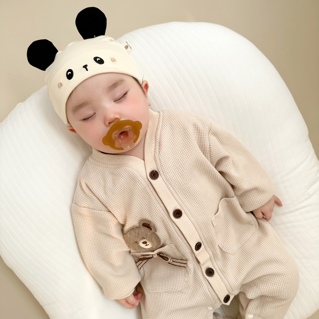 Jual FANCY - ECOBABY- Topi Kupluk Rajut Renda Tali Anak Bonet (0-2 ...