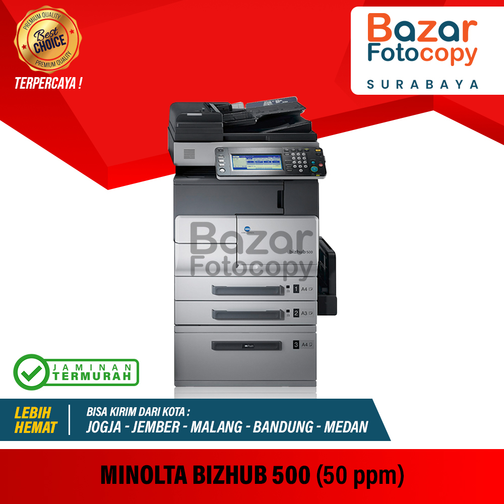 Jual Mesin Fotocopy Minolta Bizhub 500 | Shopee Indonesia