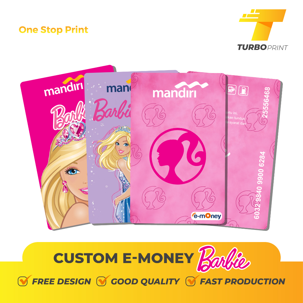 Jual E MONEY / FLAZZ BARBIE SPECIAL EDITION / LIMITED / BARBIE SOUVENIR ...