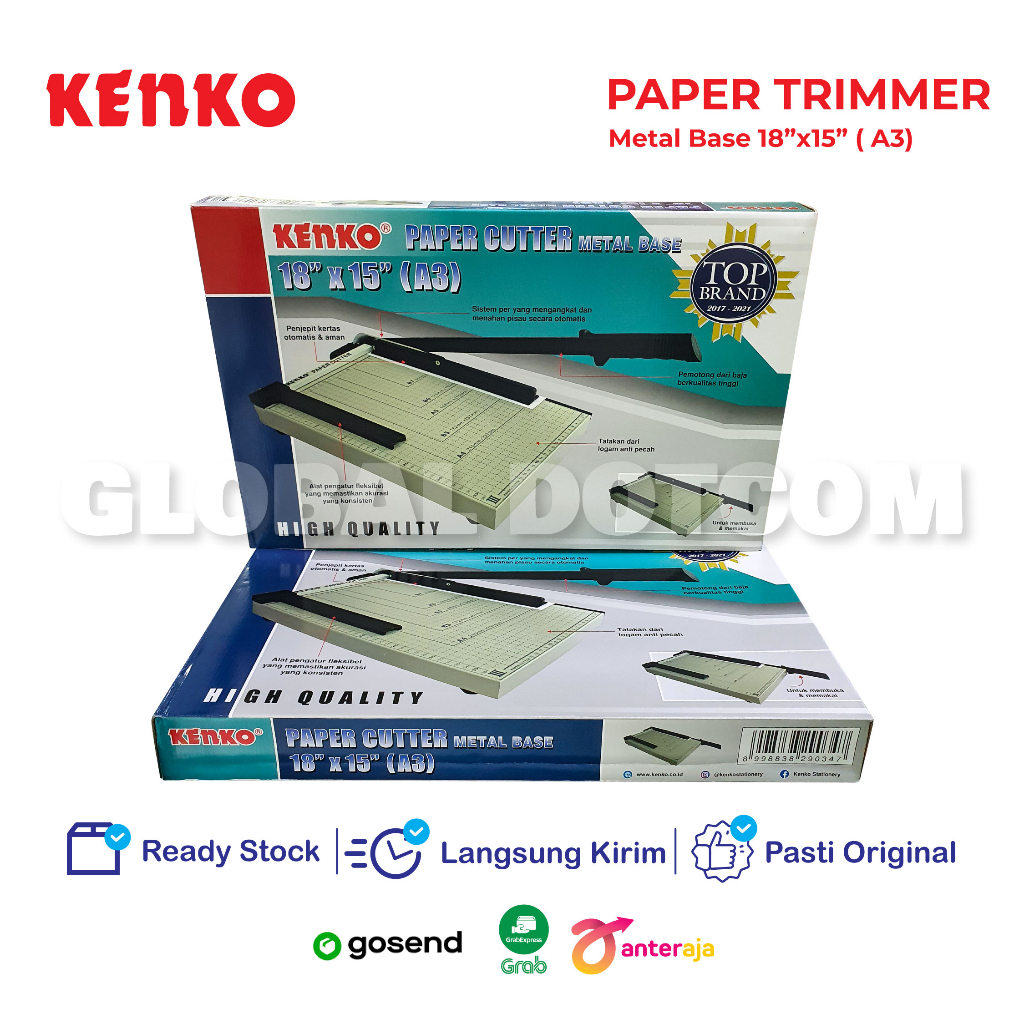 Jual Kenko Paper Trimmer Cutter Metal Base Alat Potong Kertas A3 Anti