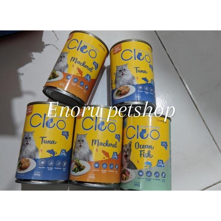 Jual CLEO KALENG 400 GR / cleo kaleng tuna / cleo kaleng Mackarel ...