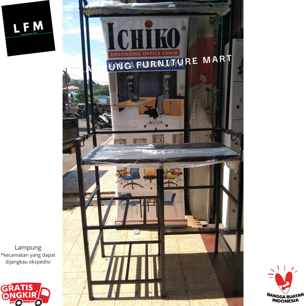 Jual Rak Susun Minimalis Baja Ringan - LFM Lampung | Shopee Indonesia