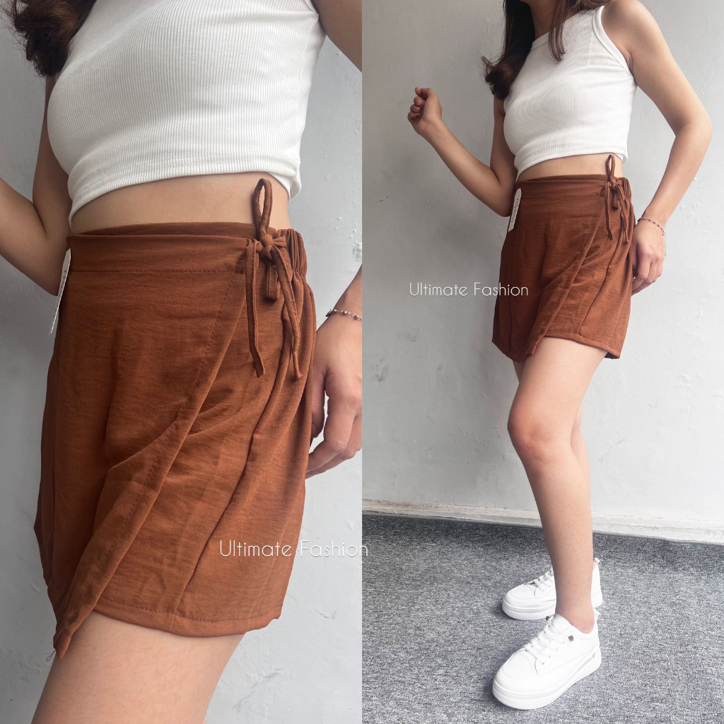 Jual Carla Skort Jumbo Premium – Hotpant Rok Celana Pendek Kekinian – Hot pant Korea Rakku ...