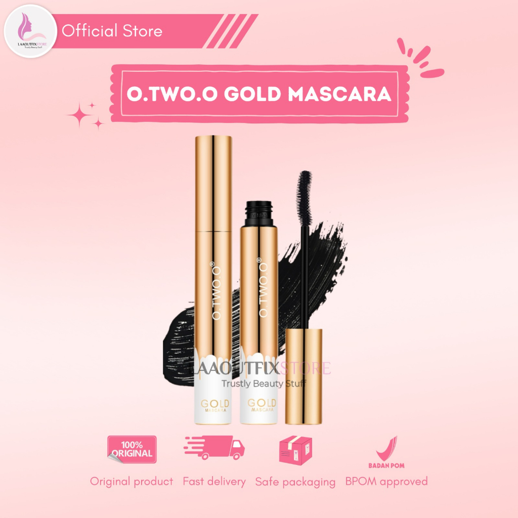 Jual OTWOO GOLD MASCARA INSTANT OVERSIZE VOLUME MASCARA ISI 10 GRAM ...