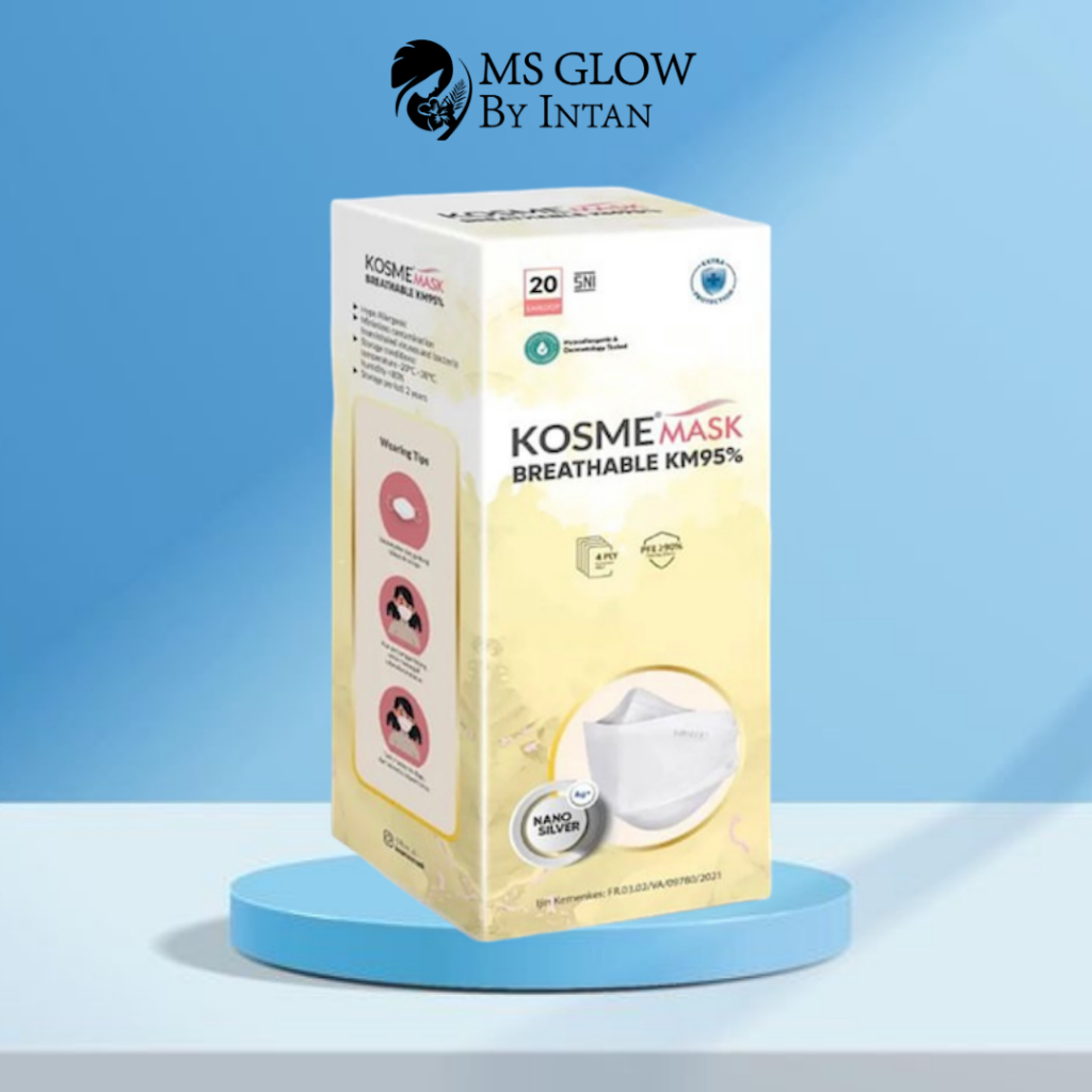 Jual Kosmemask Masker Kosme KM95 Non Stopper 1 Box Isi 20 Masker ...
