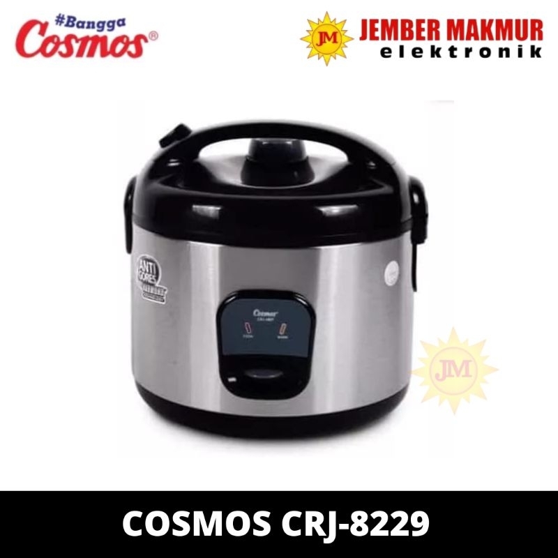 Jual COSMOS MAGIC COM CRJ8229 2liter CRJ 8229 BLACK | Shopee Indonesia