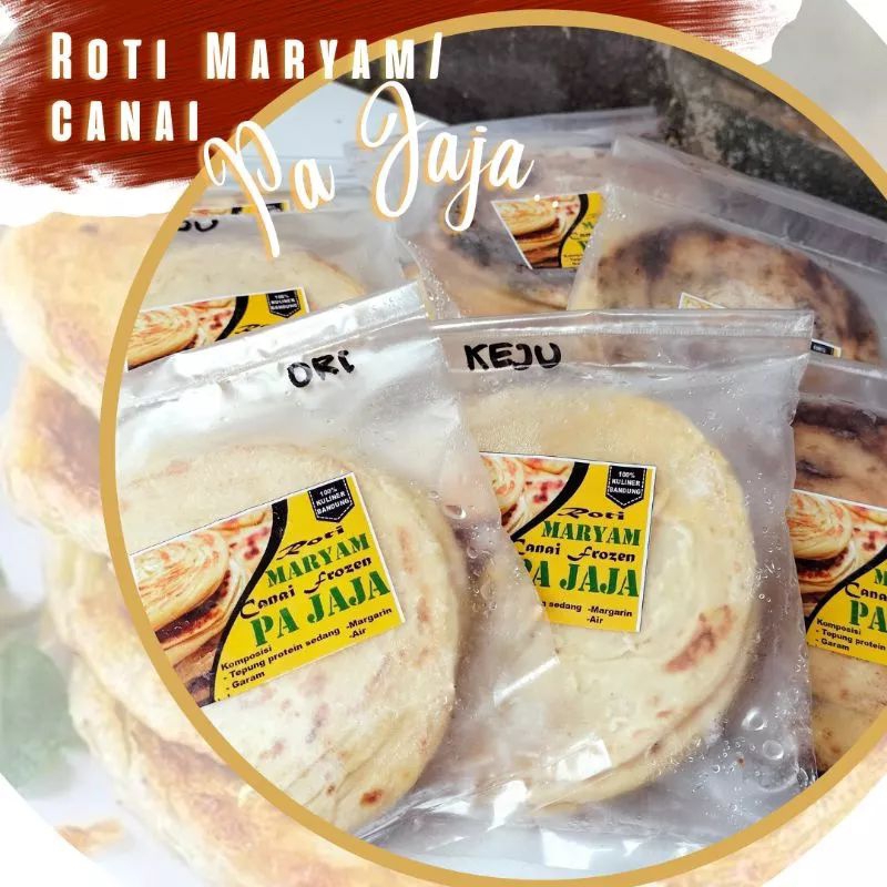 Jual Roti Maryam Cane Canai Konde Murah Original | Shopee Indonesia