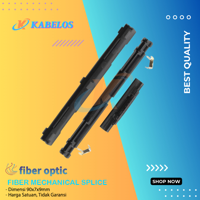 Jual Mechanical Splice Fiber Optic|Manual Splicing FO|FTTH Quick ...