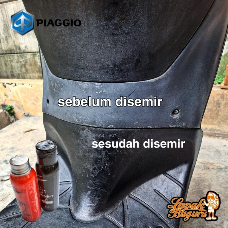 Jual SEMIR BODY KASAR KULIT JERUK POLES BODI MOTOR GLOSSY PIAGGIO VESPA ...