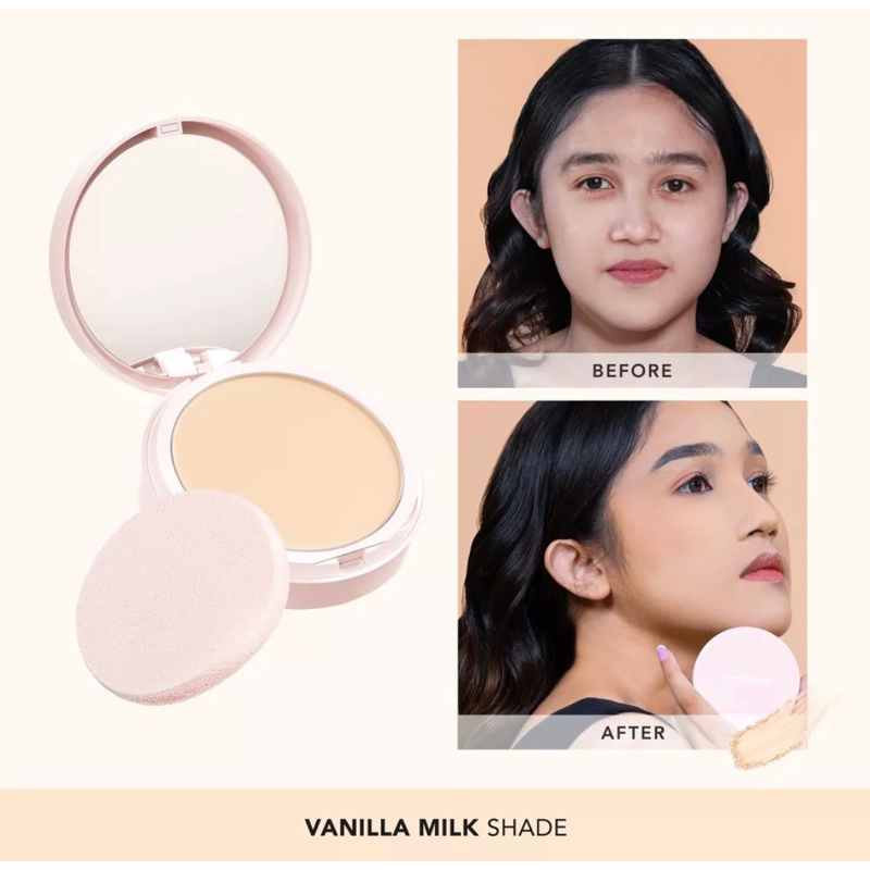 Jual SEA MAKEUP ACNE COVER & SMOOTH TWO WAY CAKE PRESSED POWDER MATTE ...