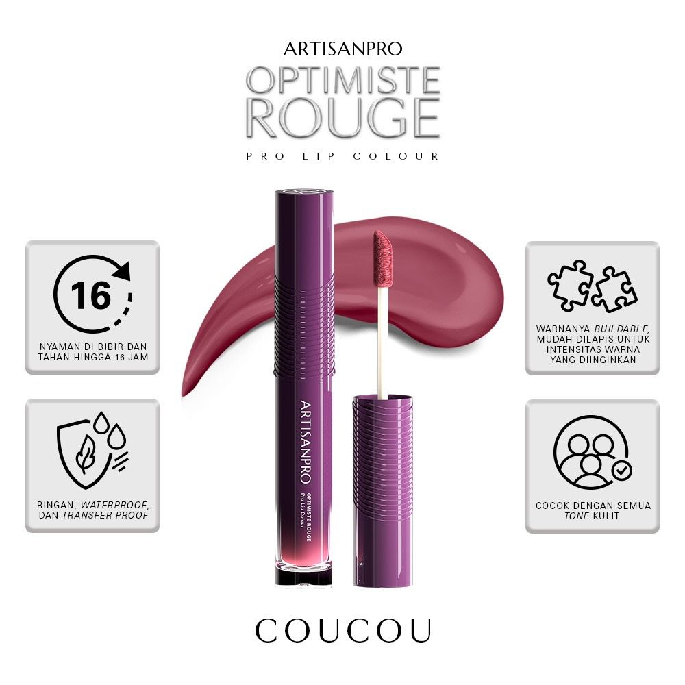 Jual ARTISANPRO OPTIMISTE ROUGE Artisan Pro Lip Colour Lipstick Lipstik Lipmatte Artisan Matte ...
