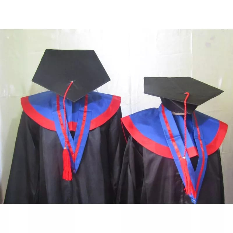 Jual Baju Hitam Toga Wisuda Sarjana Dewasa Mahasiswa Original 100% ...
