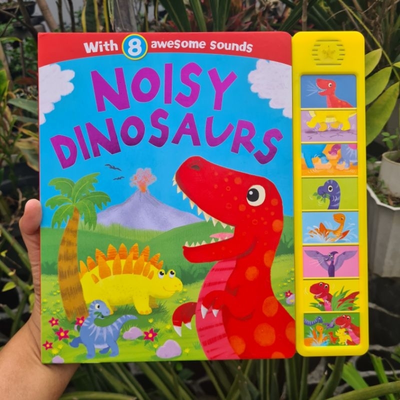 Jual NOISY DINOSAURS (SOUND BOOK) | Shopee Indonesia