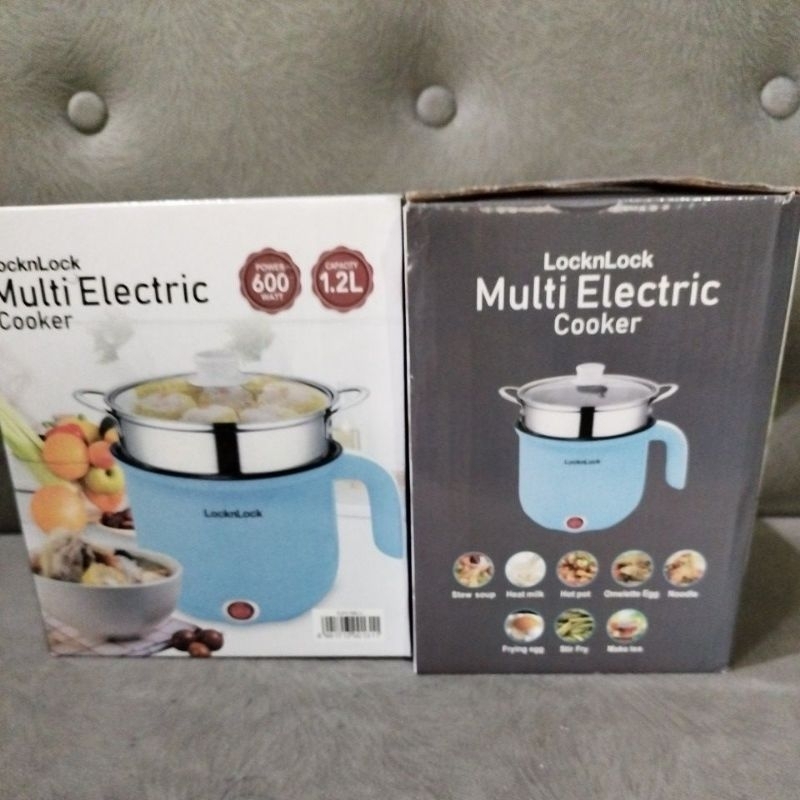 Jual Lock n lock Multi Electric Cooker 1.2 liter/ Panci Elektrik ...