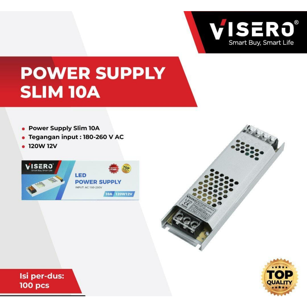 Jual Power Supply 12V 10A Adaptor 12VDC 10A Power Supply 12Volt DC 10A ...