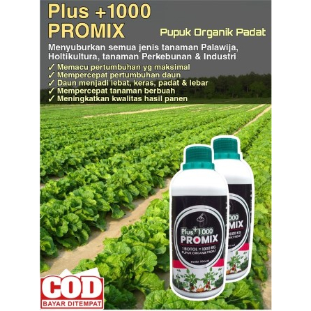 Jual Promix Plus 1000 Pupuk Cair Setara 1000Kg Pupuk Organik Padat Yang ...