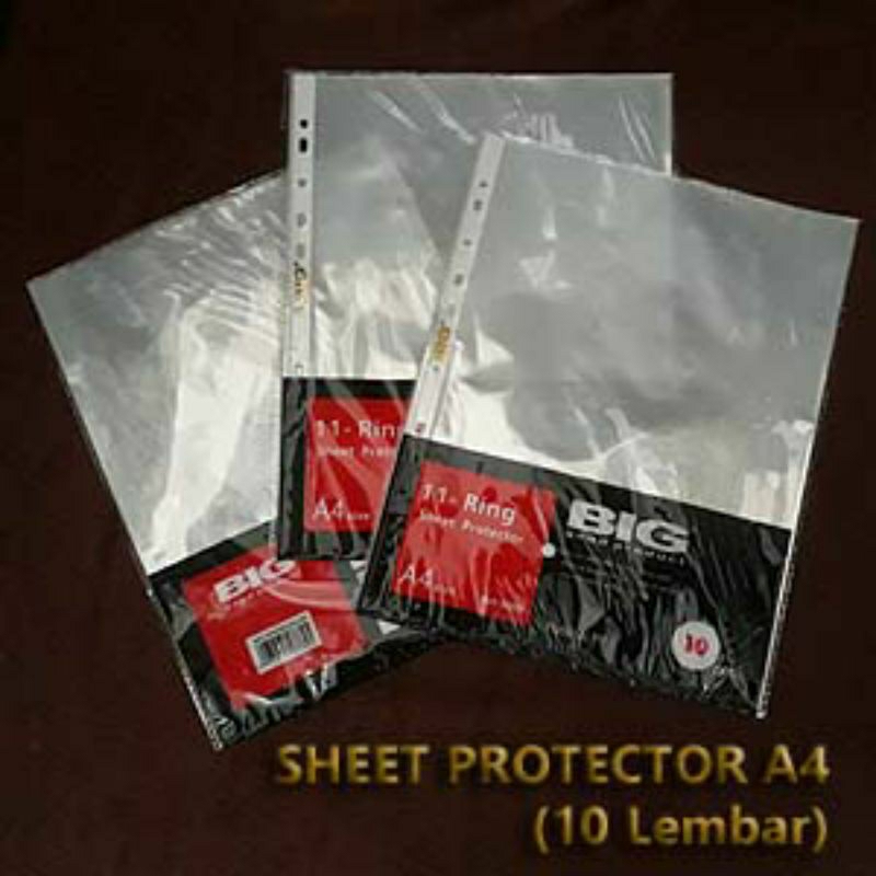 Jual Clear Sheet Protector A4 (Plastik Pelindung Dokumen) | Shopee ...