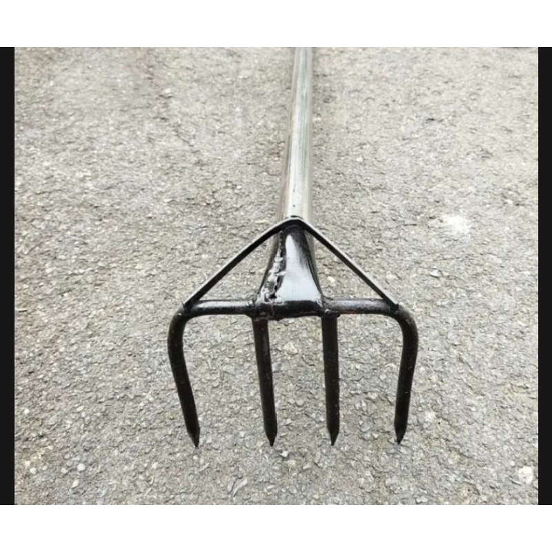 Jual garuk sampah 4 jari/garuk jerami gagang besi | Shopee Indonesia