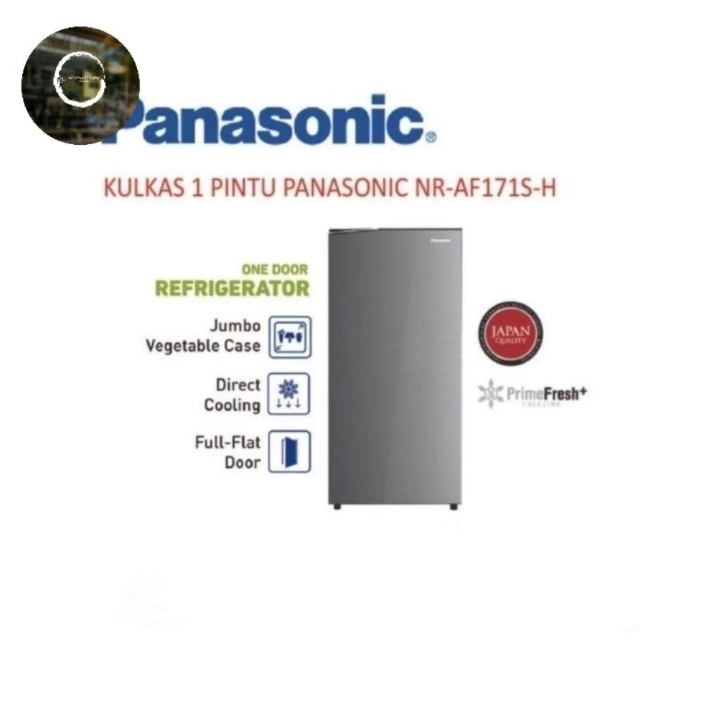 Jual Kulkas 1 Pintu Panasonic NR-AF171S-H | Shopee Indonesia
