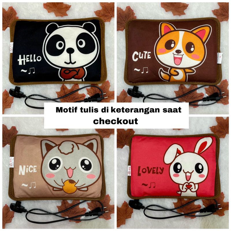 Jual Bantal Penghangat Terapi Air Panas Elektrik / Pereda Nyeri Haid ...