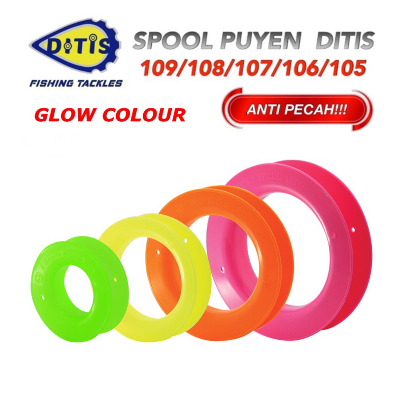 Jual [ANTI PECAH]SPOOL GULUNGAN SENAR PANCING PUYEN DITIS / GULUNGAN HANDLINE/GULUNGAN SENAR ...