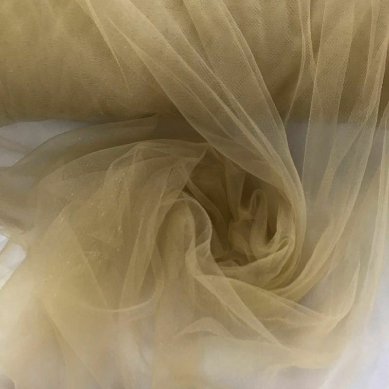 Jual Kain Soft Tulle Paris / Tile tule tille Polos Halus / Harga per 0. ...